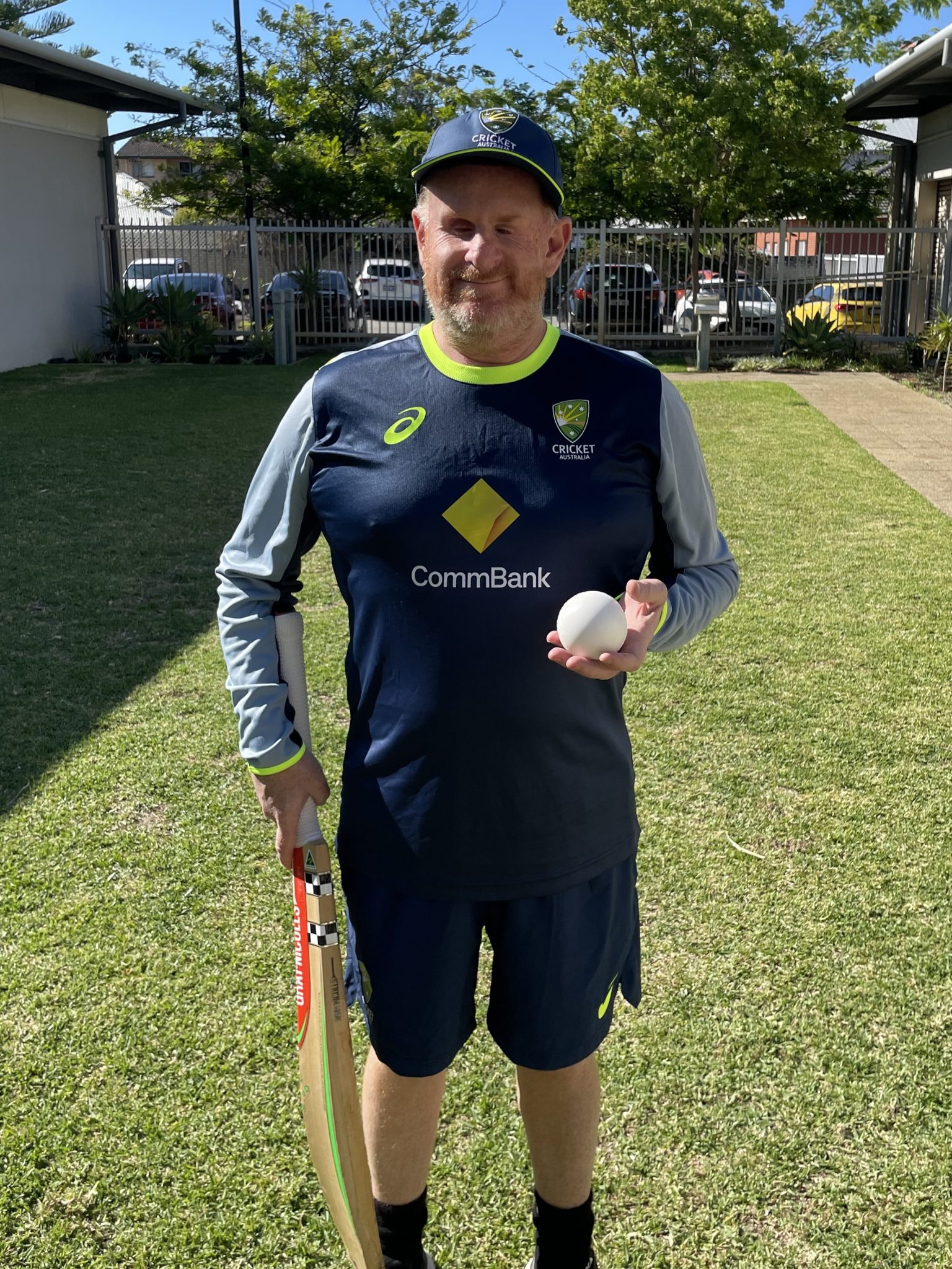 Our cricket champion Ryan has joined the Ashes team! - VisAbility WA
