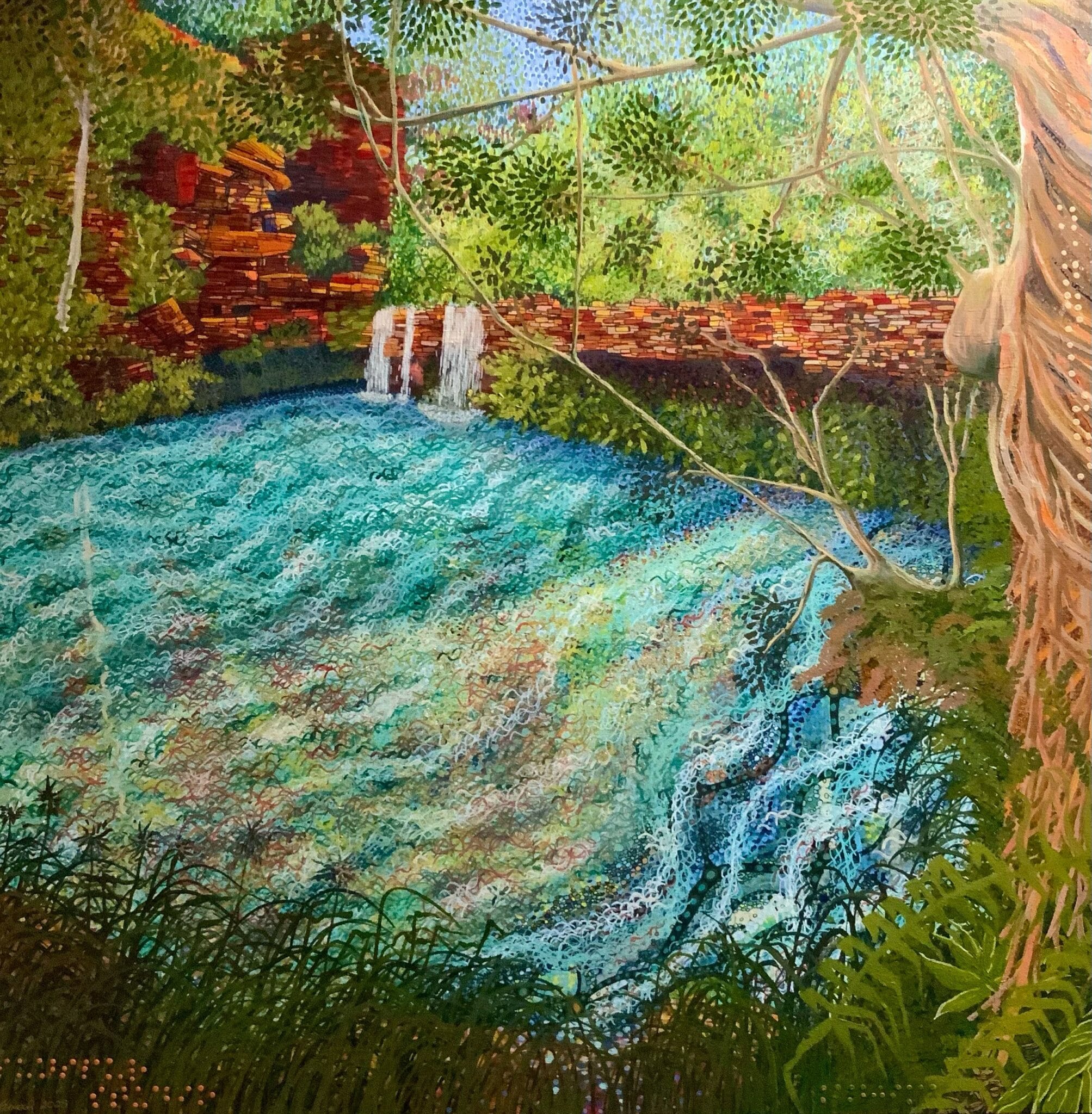 Vision impaired artist Ericka Baker paints her way back to life ...